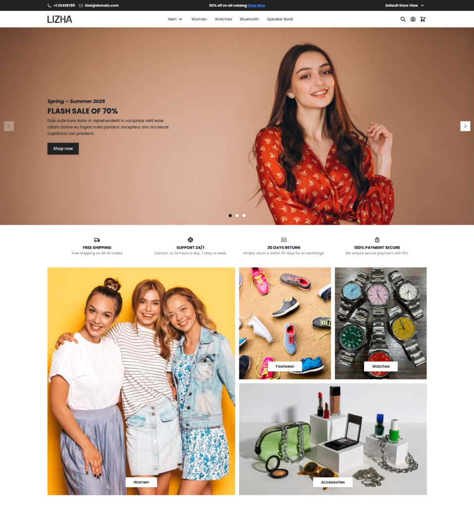 Lizha Hyvä Theme for Magento 2 | Kiwi Commerce